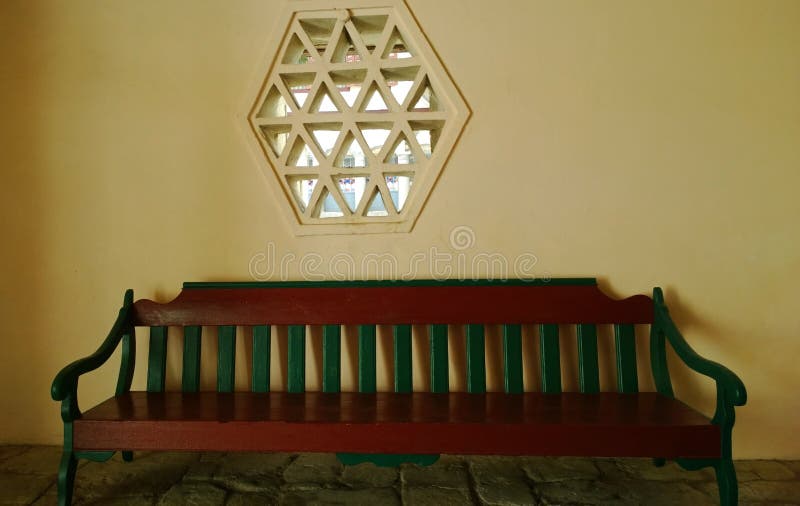 Bright bench stock photo. Image of empty, beauty, brown - 87947018