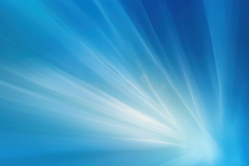 Bright Blue Abstract Background with Radiating Light Effects Creating a ...