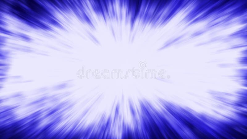 Bright Blue Abstract Background with Rays Radiating in Different ...