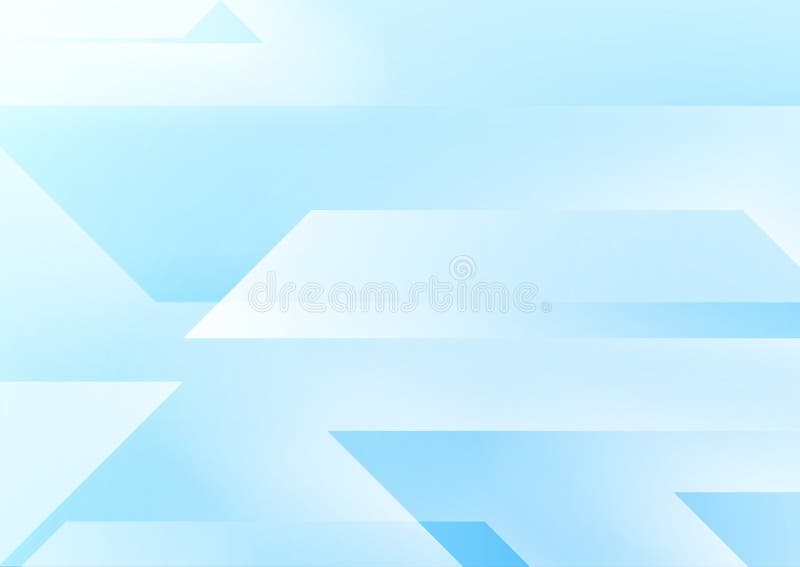 Bright Blue Abstract Geometric Tech Background Stock Vector ...