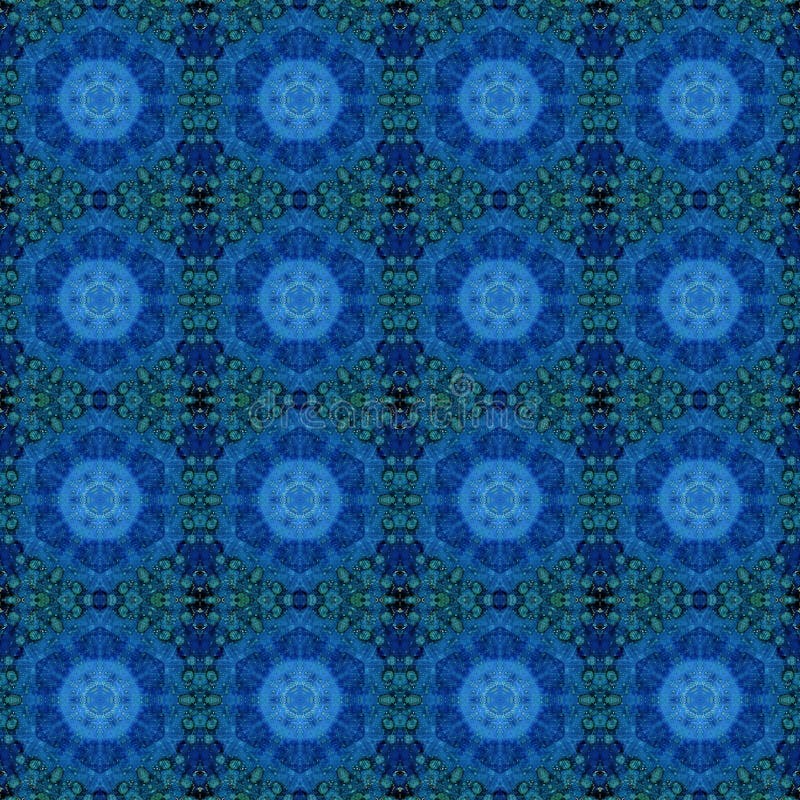 Bright Blue Abstract Seamless Texture Pattern Illustration Stock ...