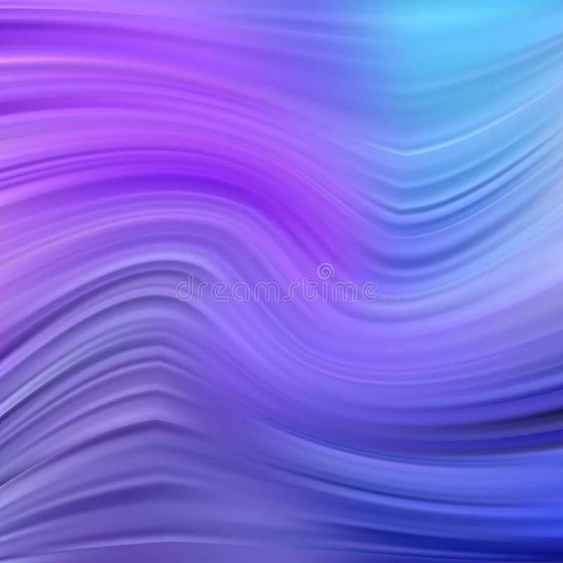 Flow of Acrylic Multi-colored Paint. Colored Waves. Abstract Vector ...
