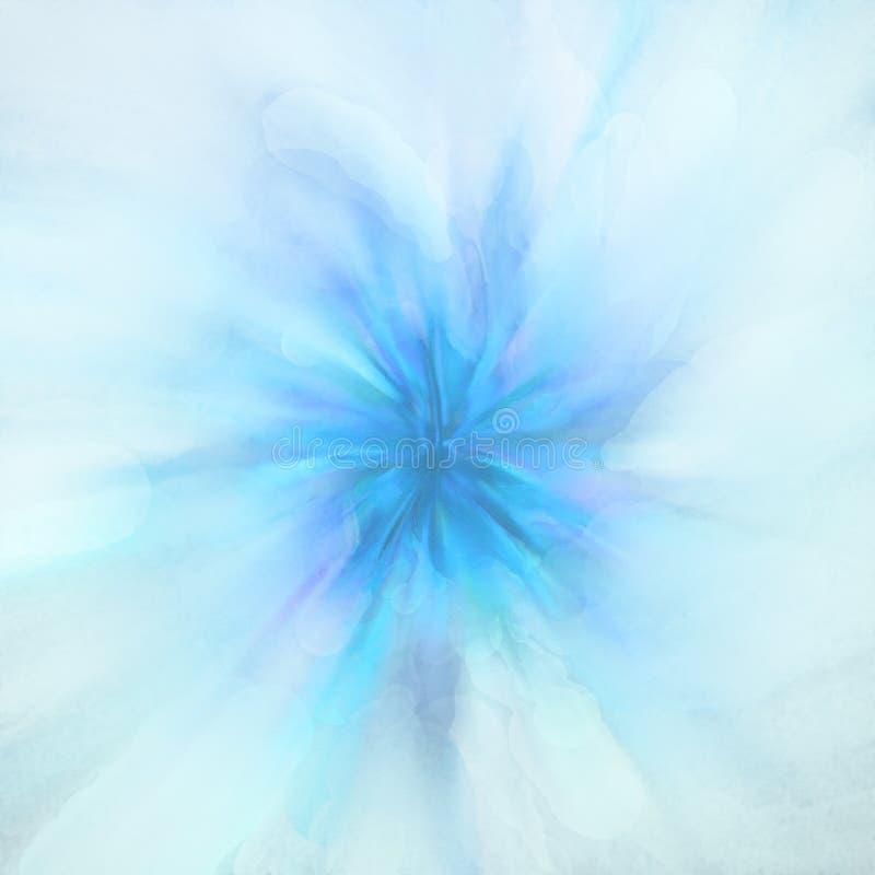 Bright Blue Blue Azure Color on White Background Paint Drawing Stock ...