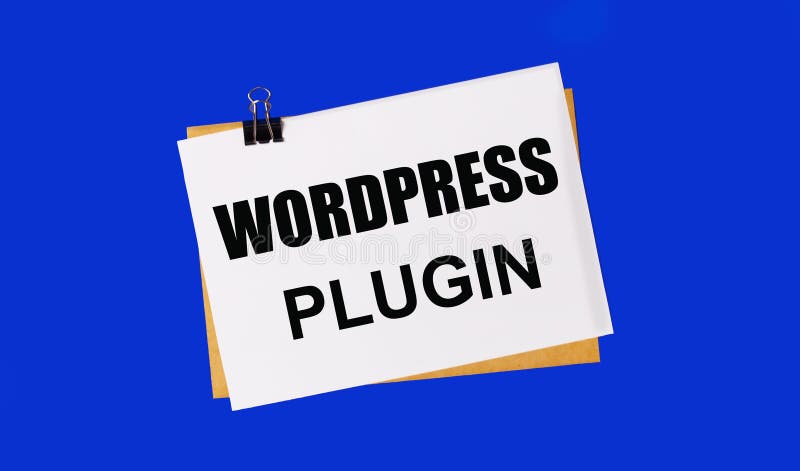 On a Bright Blue Background, an Envelope and a Sheet of Paper with the ...