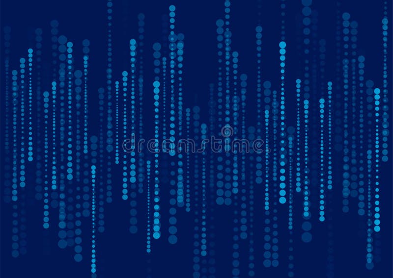 Bright Blue Dotted Lines Abstract Minimal Geometric Background Stock ...