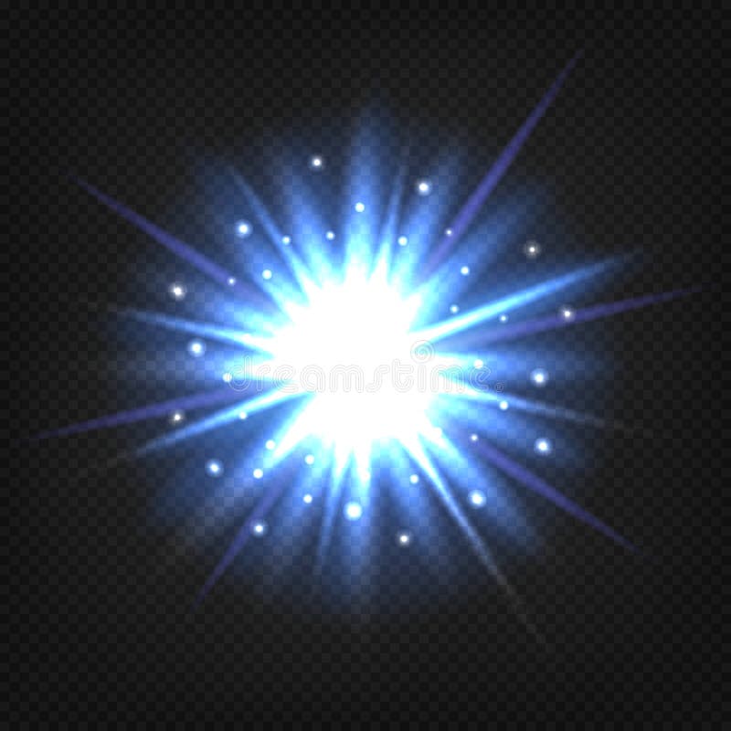 Bright blue explosion stock vector. Illustration of explode - 82646837
