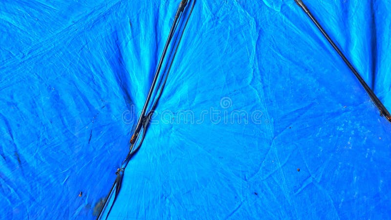 Bright Blue Fabric Surface Texture, Bright Blue Fabric Texture ...