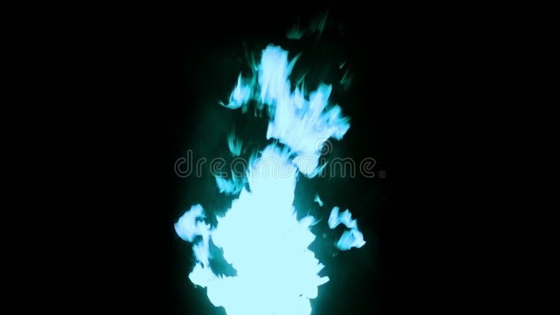 Bright Blue Fire in the Dark Stock Footage - Video of ceremony, mage ...