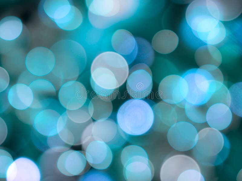 Bright Blue Glowing Blurred Round Blue Lights Vibrant Background Stock ...