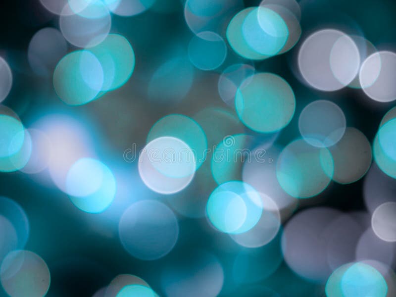Bright Blue Glowing Blurred Round Blue Lights Vibrant Background Stock ...