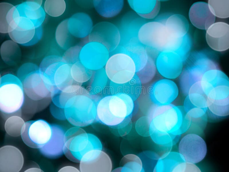 Bright Blue Glowing Blurred Round Blue Lights Vibrant Background Stock ...