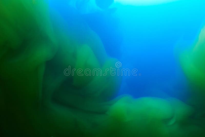 Bright Blue and Green Water Cloud Mix Stock Photo - Image of flow ...