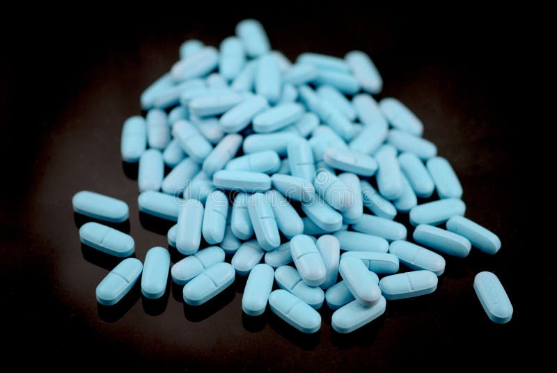 349 Bright Blue Round Tablets Stock Photos - Free & Royalty-Free Stock ...