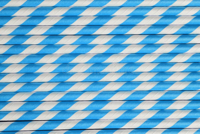 Bright Blue Paper Straw Background Stock Photo - Image of party, macro ...