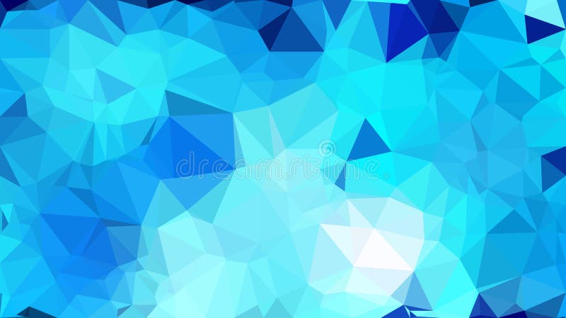 Bright Blue Polygon Pattern Background Stock Vector - Illustration of ...