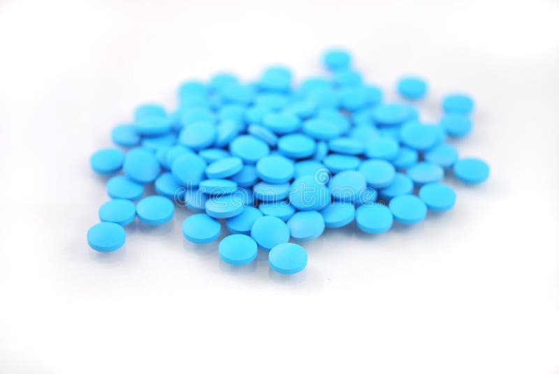 350 Bright Blue Round Tablets Stock Photos - Free & Royalty-Free Stock ...