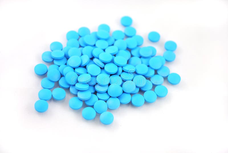 350 Bright Blue Round Tablets Stock Photos - Free & Royalty-Free Stock ...
