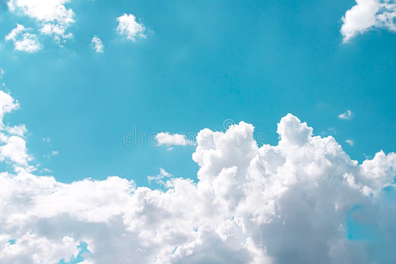 Beautiful Bright Cloud Patterns on Sky Stock Photo - Image of view ...