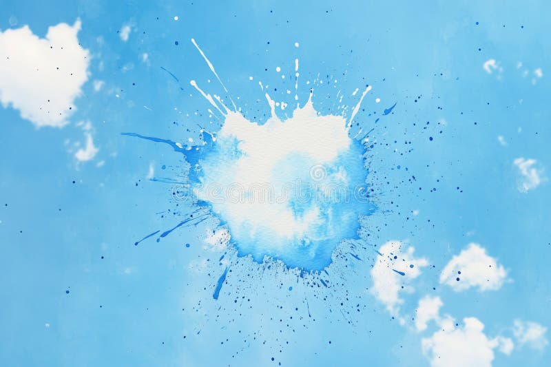 A Bright Blue Sky with White Clouds, Great for Backgrounds and Outdoor ...