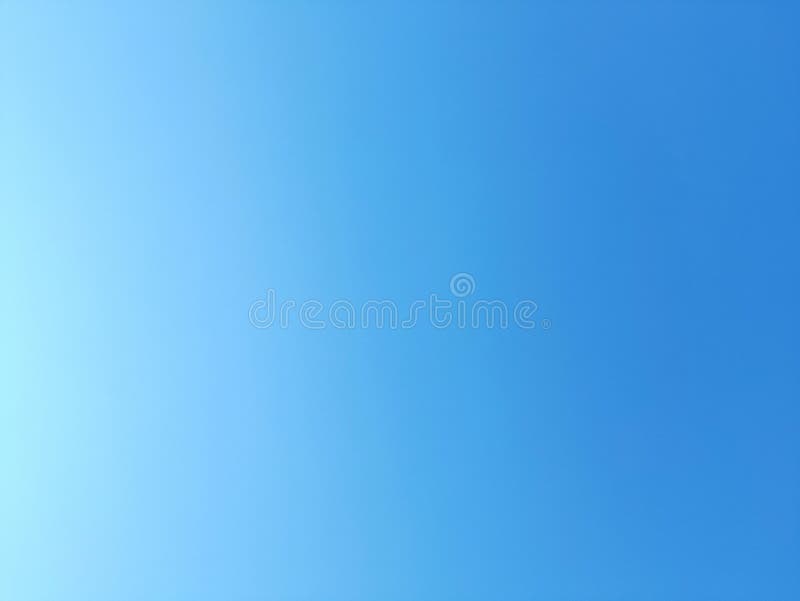 Bright Blue Sky with White Gradations for the Background Stock Photo ...