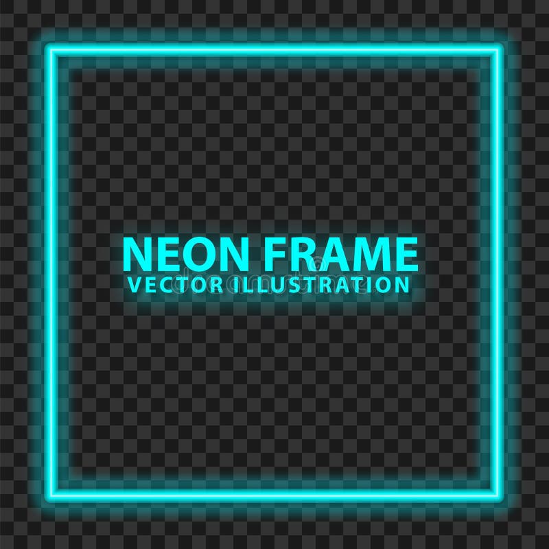 Bright Blue Shiny Star Border Template, Vector Illustration Stock ...