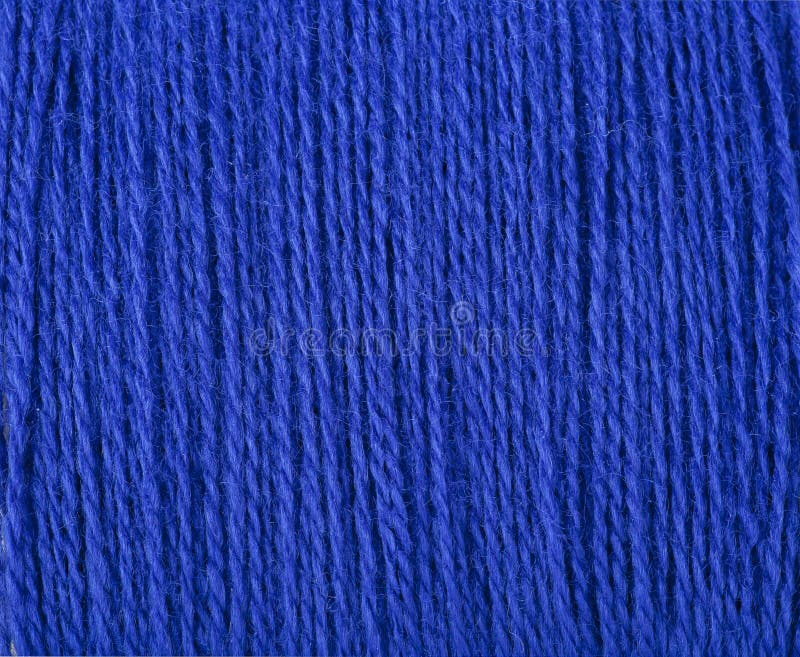 Bright Blue Threads stock image. Image of string, yarn - 16715869