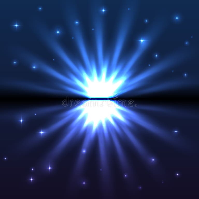 Bright blue vector explode stock vector. Illustration of explode - 33187358