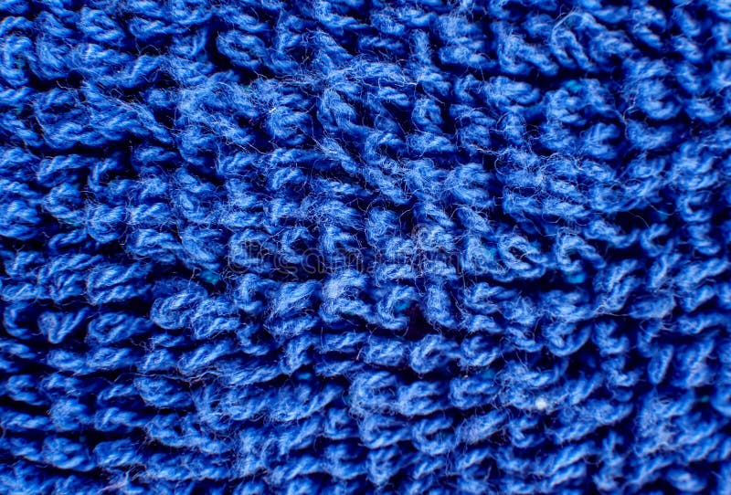 Woolen blue texture. stock image. Image of background - 27448705