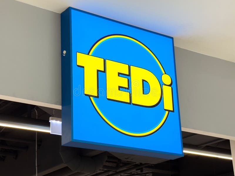 Bright Blue Tedi Store Sign Stock Photos - Free & Royalty-Free Stock ...