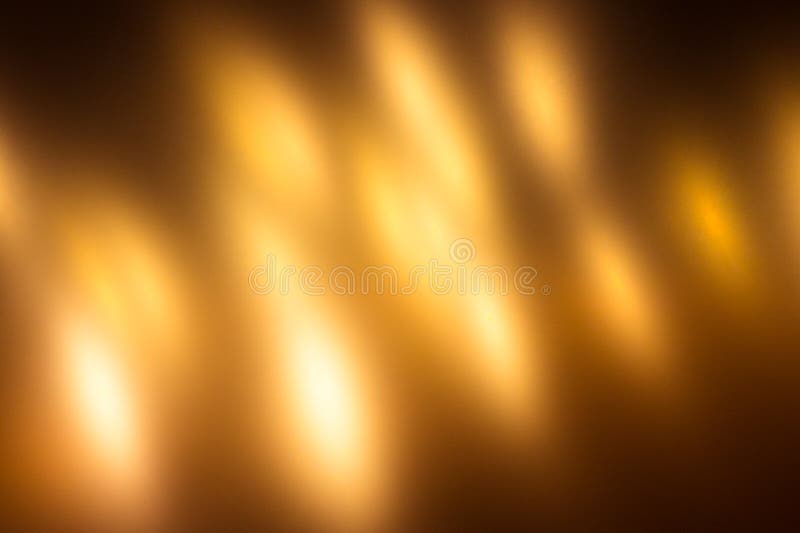 Bright Blurred Lights Garland. Warm Light Stock Photo - Image of effect ...