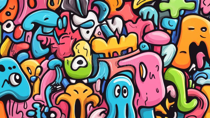 Bright and Bold Graffitistyle Posters Feature Modern Designs with Fun ...