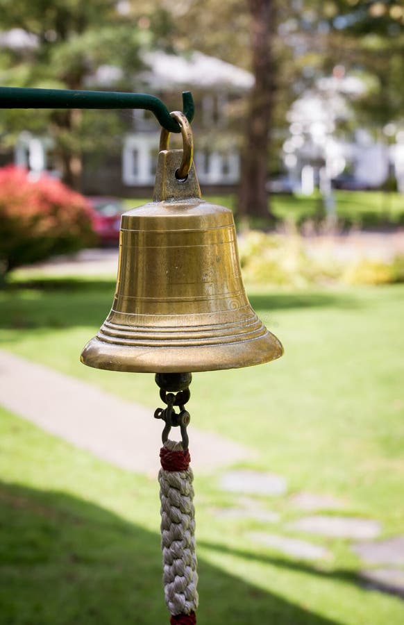 Bright brass bell stock photo. Image of bronze, brass - 68112428