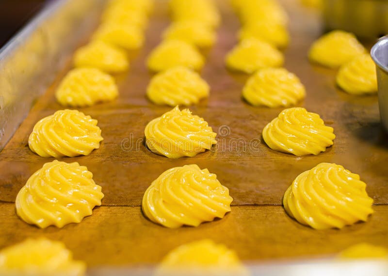Bright Bread Ingredients are Prepared before Being Cooked into Brightly ...