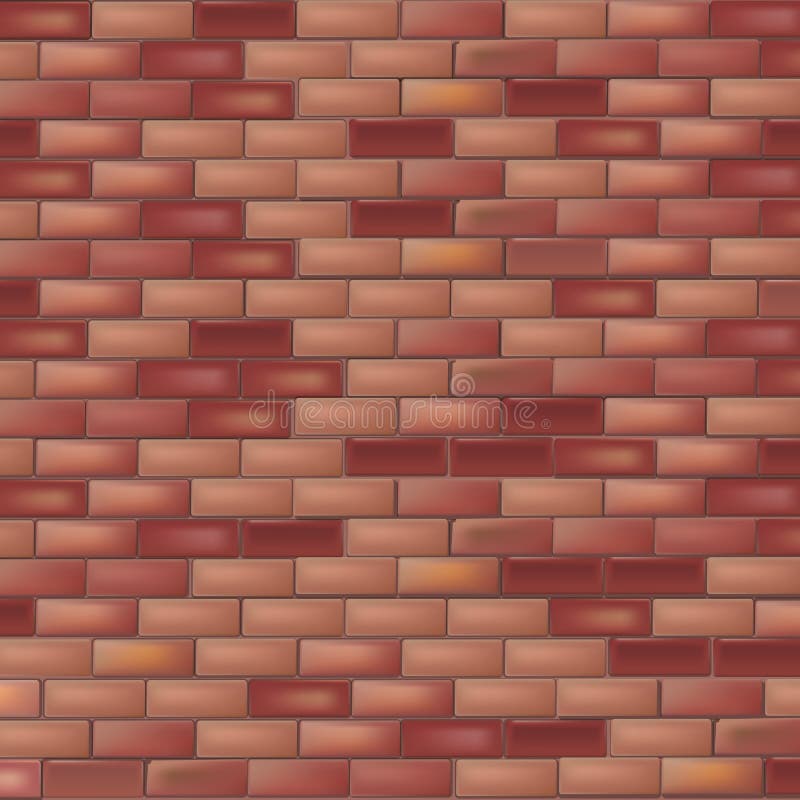 Bright Brick Wall Dark Background. Vector Stock Vector - Illustration ...