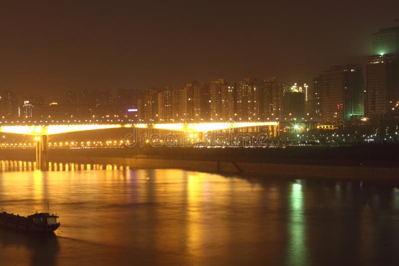 Bright bridge stock image. Image of architecture, bridge - 16323287