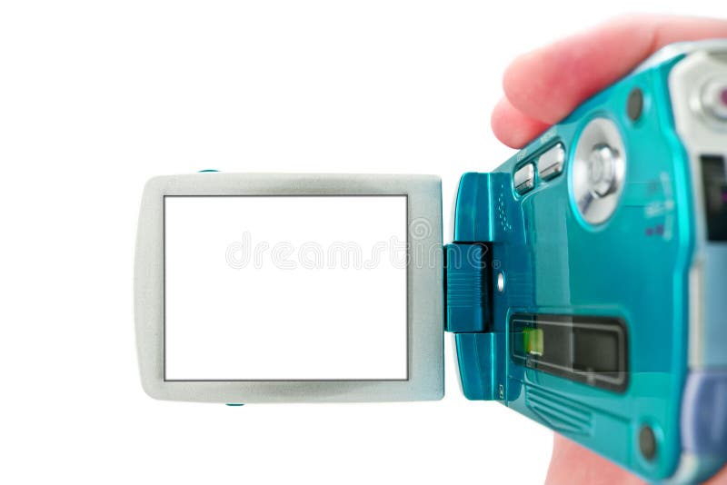 Bright camera stock photo. Image of hand, pink, batteries - 26533660