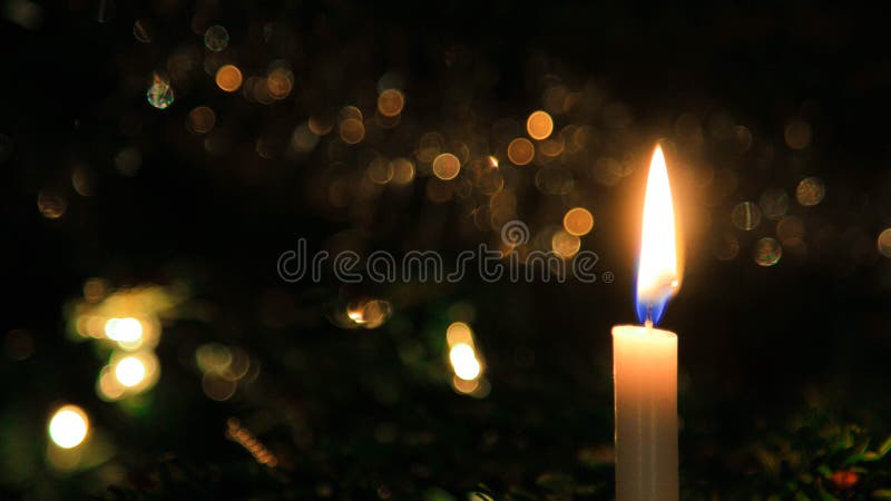 Bright Candle light stock photo. Image of burn, illumination - 12141830