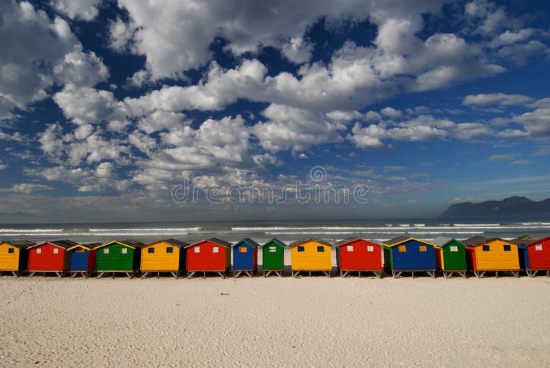 Bright Cape Town colors stock photo. Image of yellow - 10633196