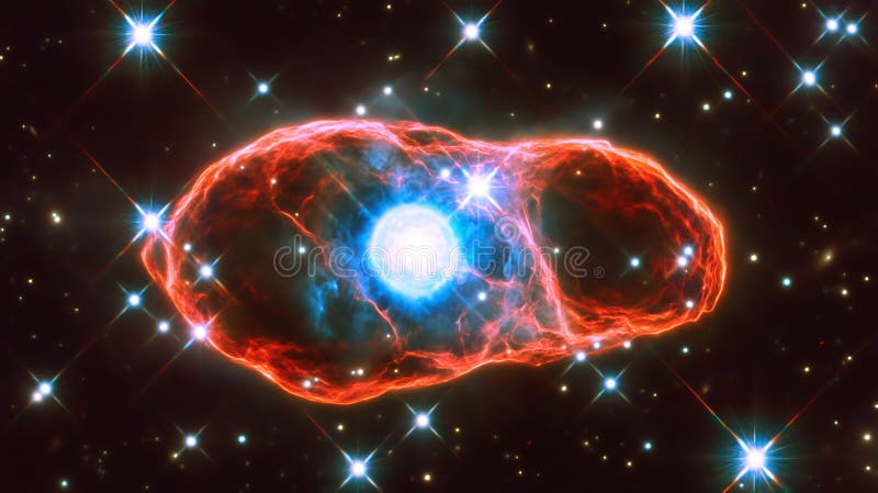 A Bright Celestial Object Surrounded by an Expanding Gaseous Nebula ...