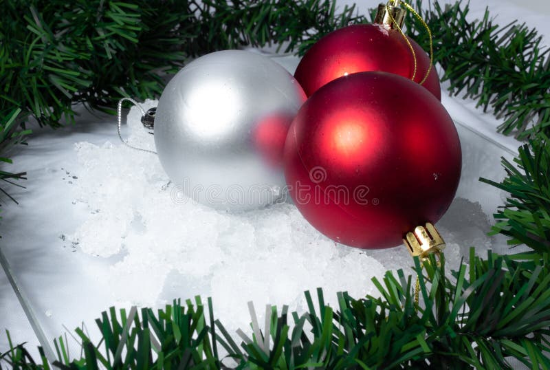 Bright Christmas Spheres a Hope Stock Image - Image of card, hope ...