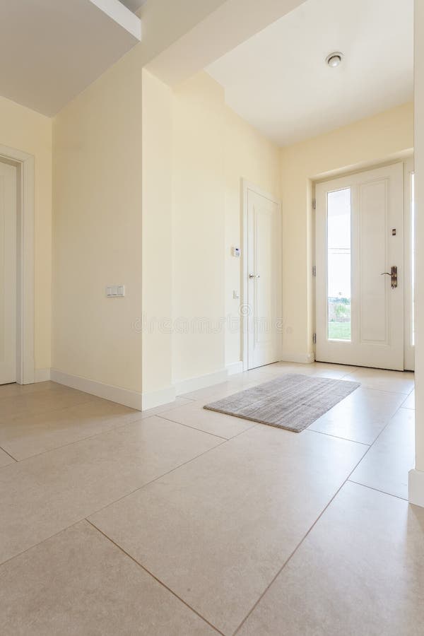 Bright Clean Spacious Kitchen Stock Image - Image of cabinets, sink ...