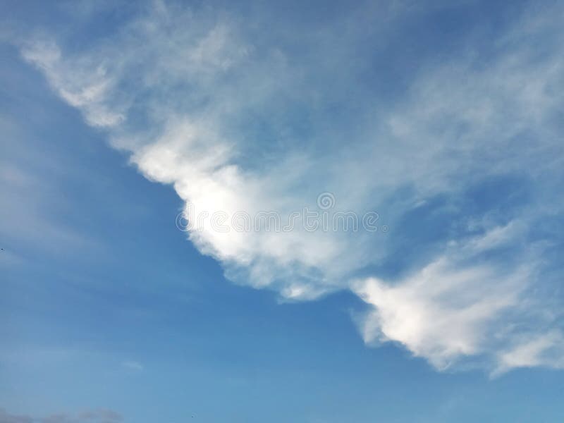 Bright and Clear Blue Sky Background during the Day, Cloudy Weather in ...