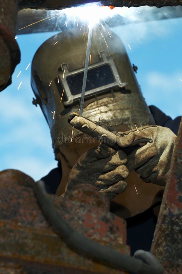 Bright arc light stock image. Image of skill, manual, spray - 1502421