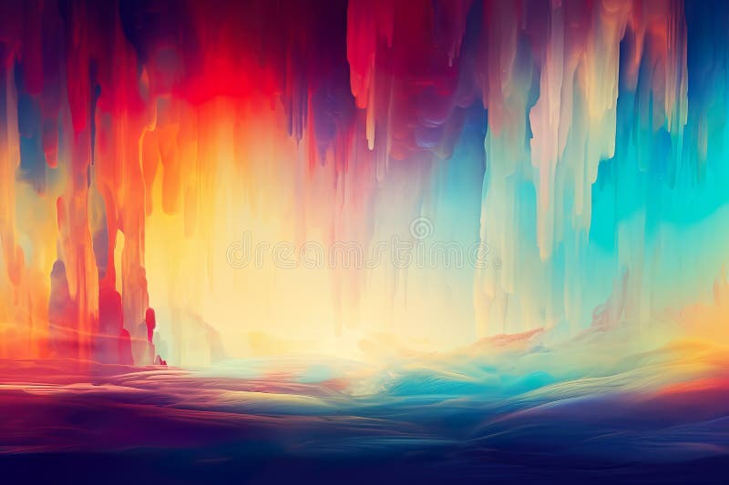 Bright Color Abstract Background Stock Illustration - Illustration of ...