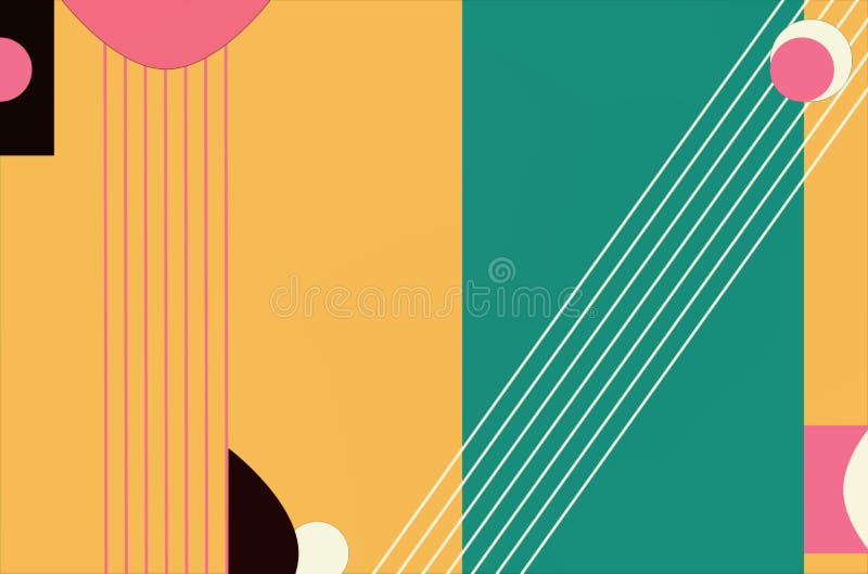 Bright Color Background in Avant-garde Style. Texture Units for ...