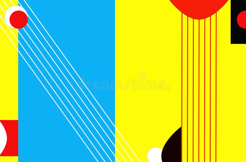 Bright Color Background in Avant-garde Style. Texture Units for ...