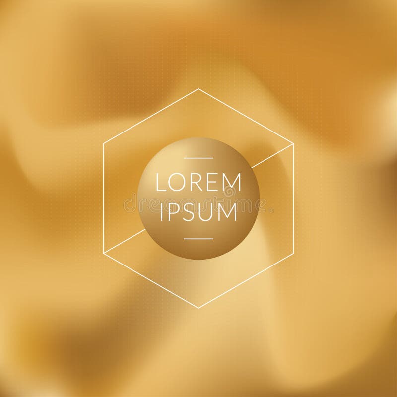 Gold gradient background stock vector. Illustration of colorful - 145910659