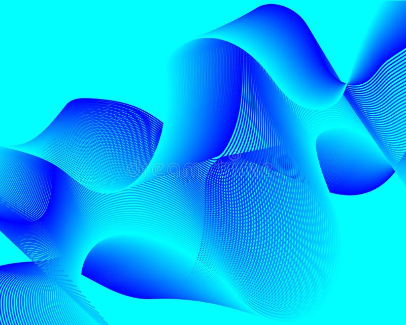 Bright Color Pattern Blue Grid Lines on a Background. Stock Vector ...