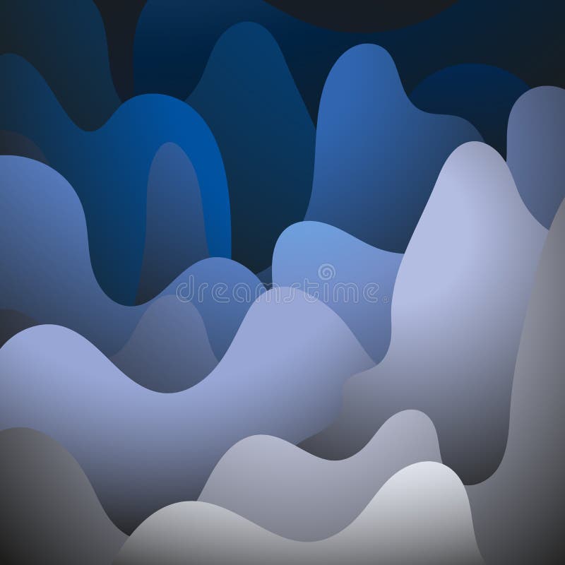 Bright Color Pattern, Colorful Design with Overlapping Shapes Forming ...