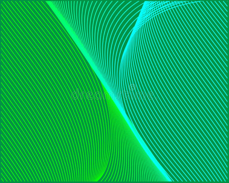 Bright Color Pattern Green Blue Grid Lines on a Green Background. Stock ...